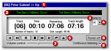 The dBASE Audio CD Player