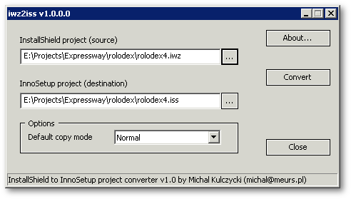 Tweaking Both InstallShield Express and Inno Setup to Work with dBASE PLUS